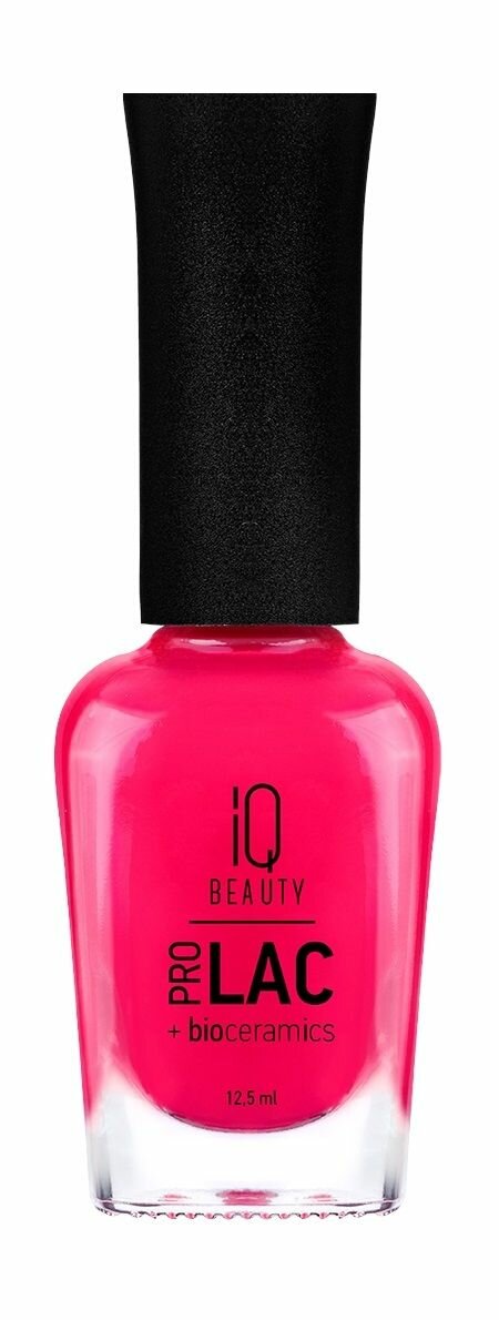 IQ BEAUTY Лак для ногтей профессиональный укрепляющий с биокерамикой PROLAC+bioceramics, 12,5 мл, 074