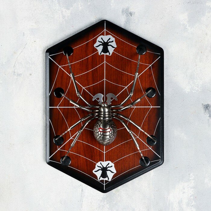 Панно на стену «Макет оружия: сувенирный паук на планшете», декор настенный