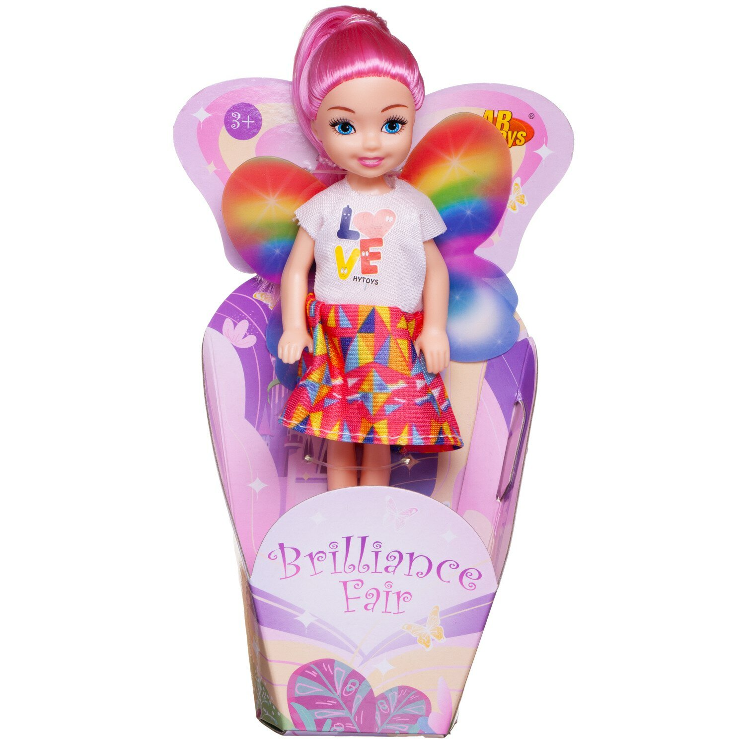 Кукла модельная Abtoys Brilliance Fair высота 15 см