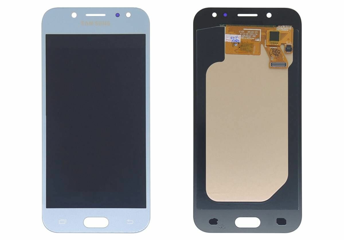 Дисплей для Samsung J5 2017 (J530) (голубой) OLED