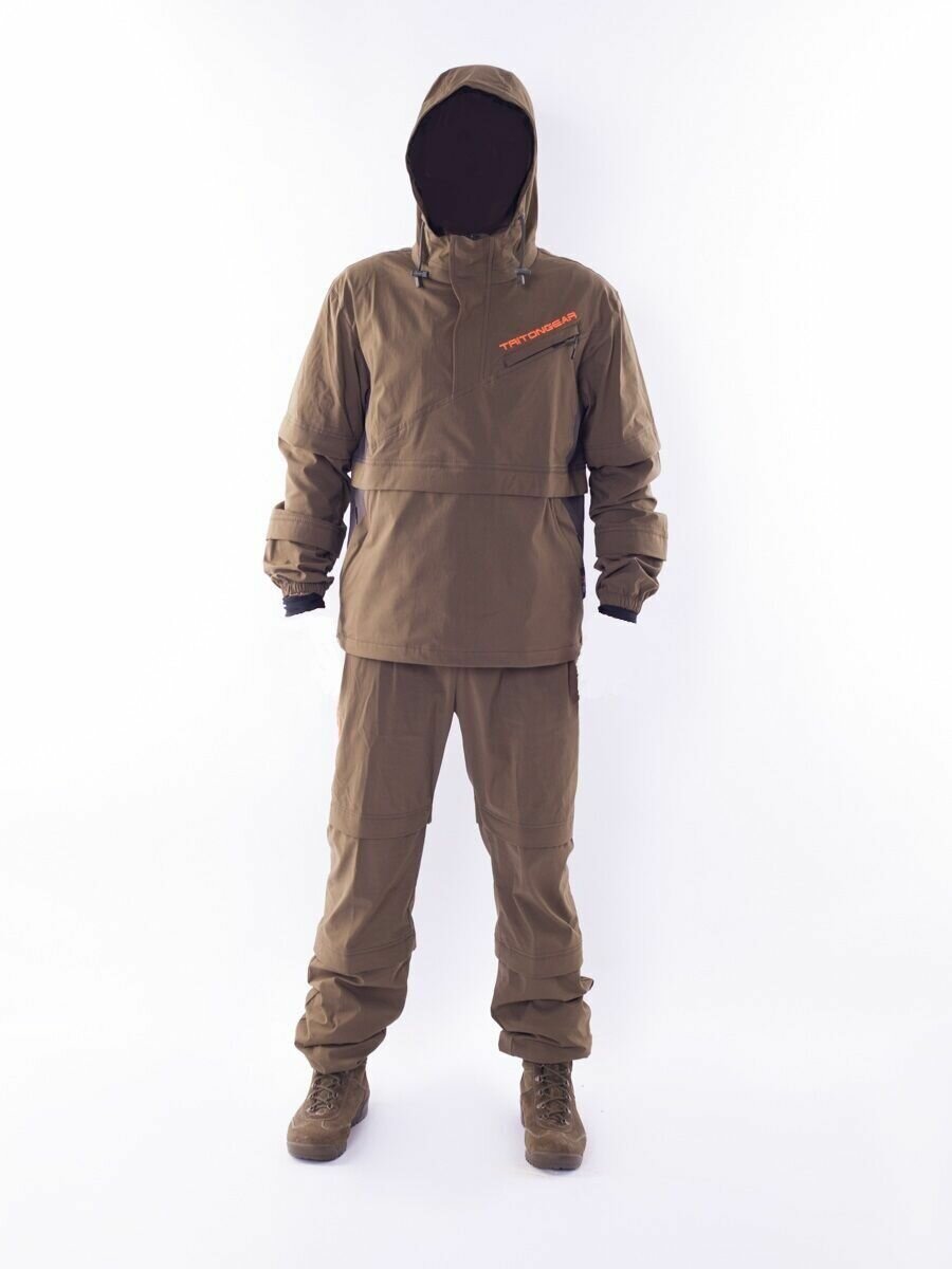 Детский легкий противоэнцефалитный костюм SNAR DUO (Хлопок, Хаки) TRITON GEAR