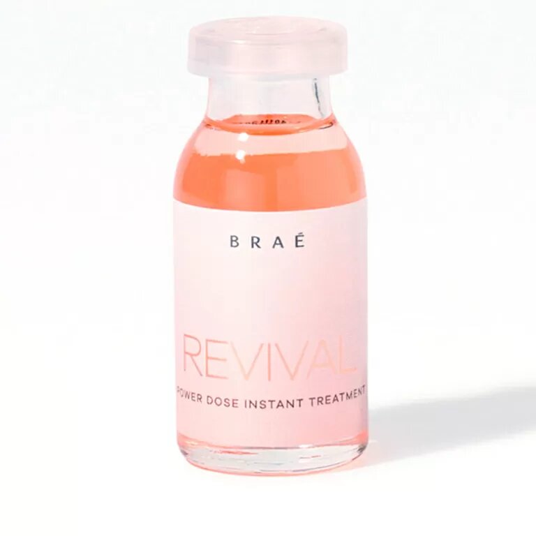 BRAE Revival Power Dose Instant Treatment Жидкая маска для мгновенного восстановления сильно поврежденных волос 13 мл