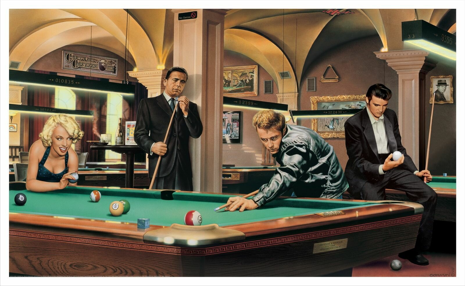 Постер на холсте, "Игра судьбы", 50х70 см, художник - Chris Consani. Холст в рулоне, Арт. СС-р11603-50х70