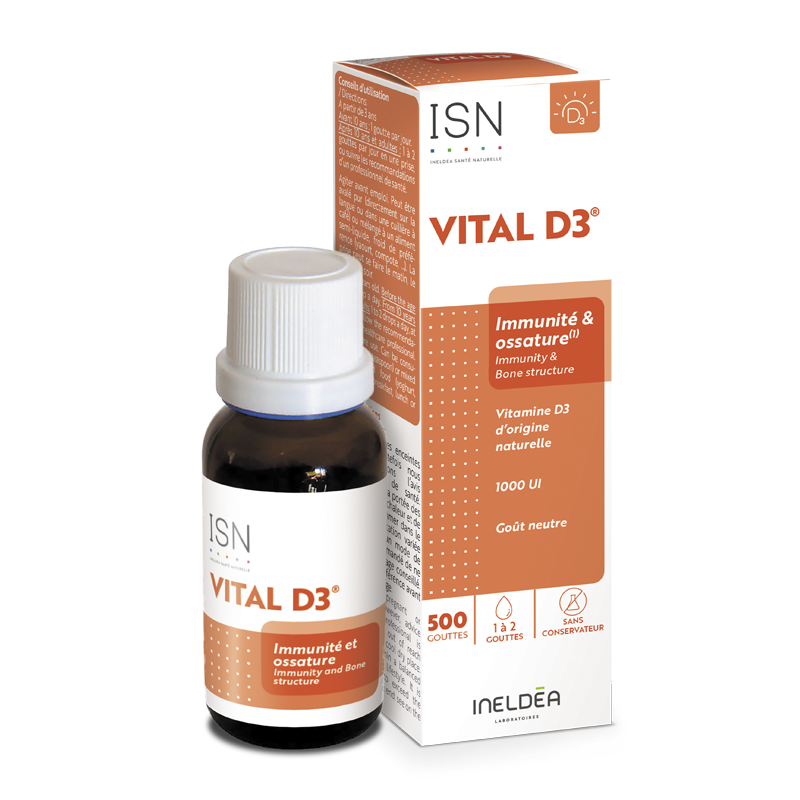 Исн Вайтал Д3 500Ме Фл.20Мл