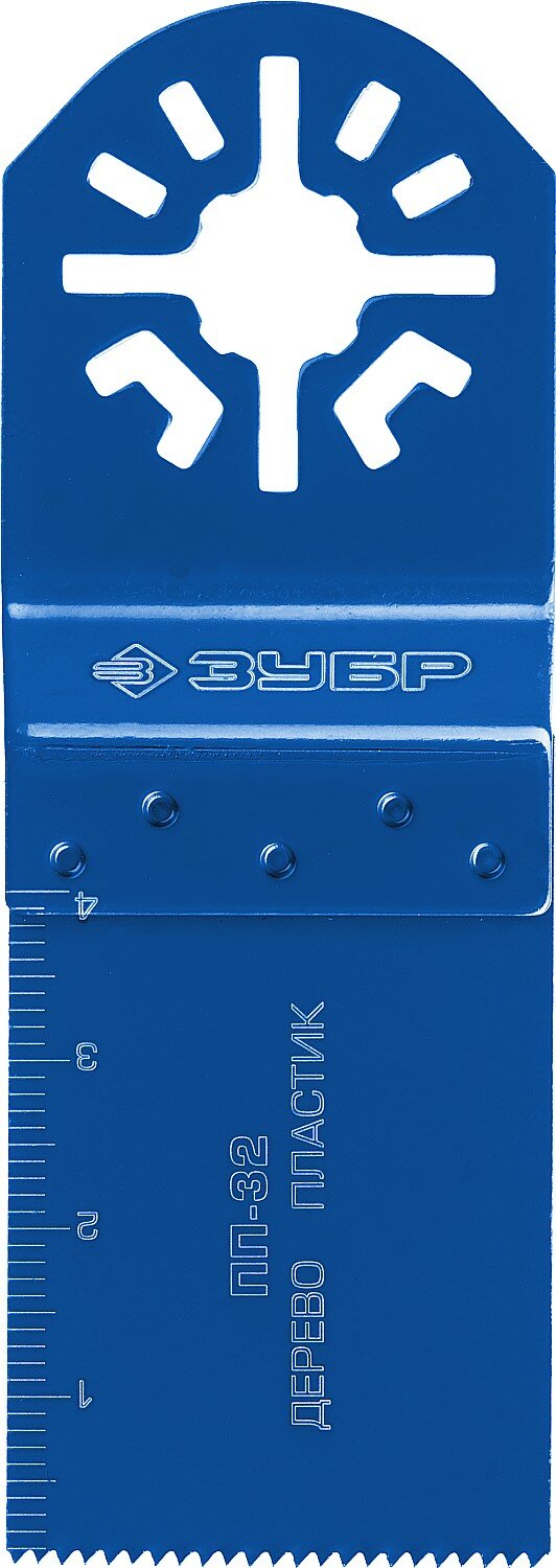 Прямая пильная насадка ЗУБР ПП-32 UniLock 32x40мм 15565-32