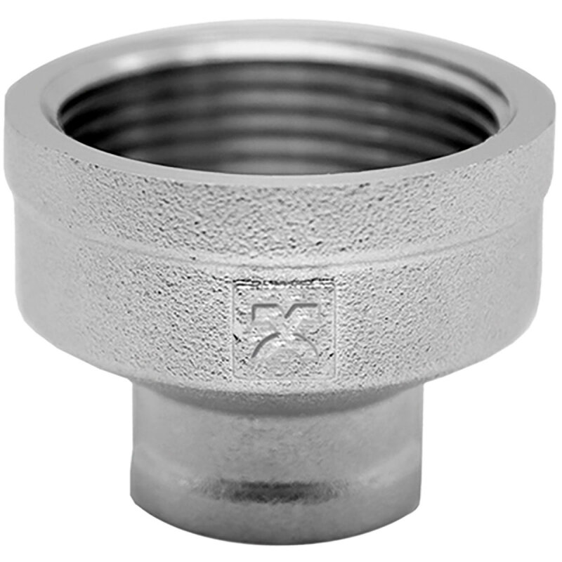 Муфта переходная 3/4"х1/2", никелированная, IVANCI | IVC.104240. N.04