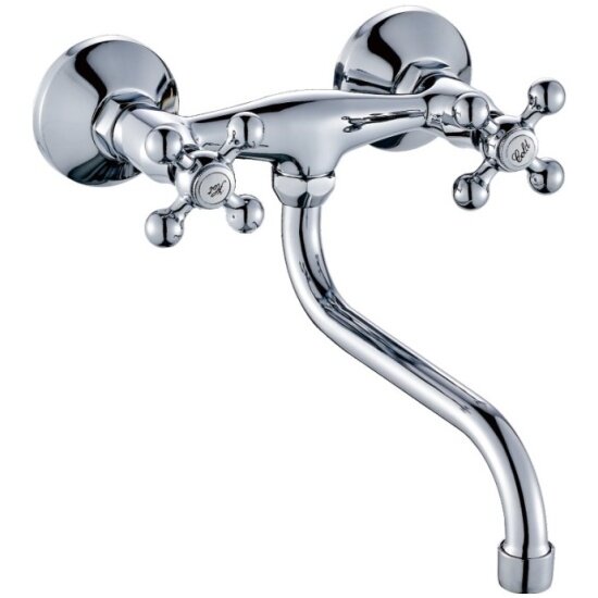 Смеситель Haiba для кухни HB4319, хром