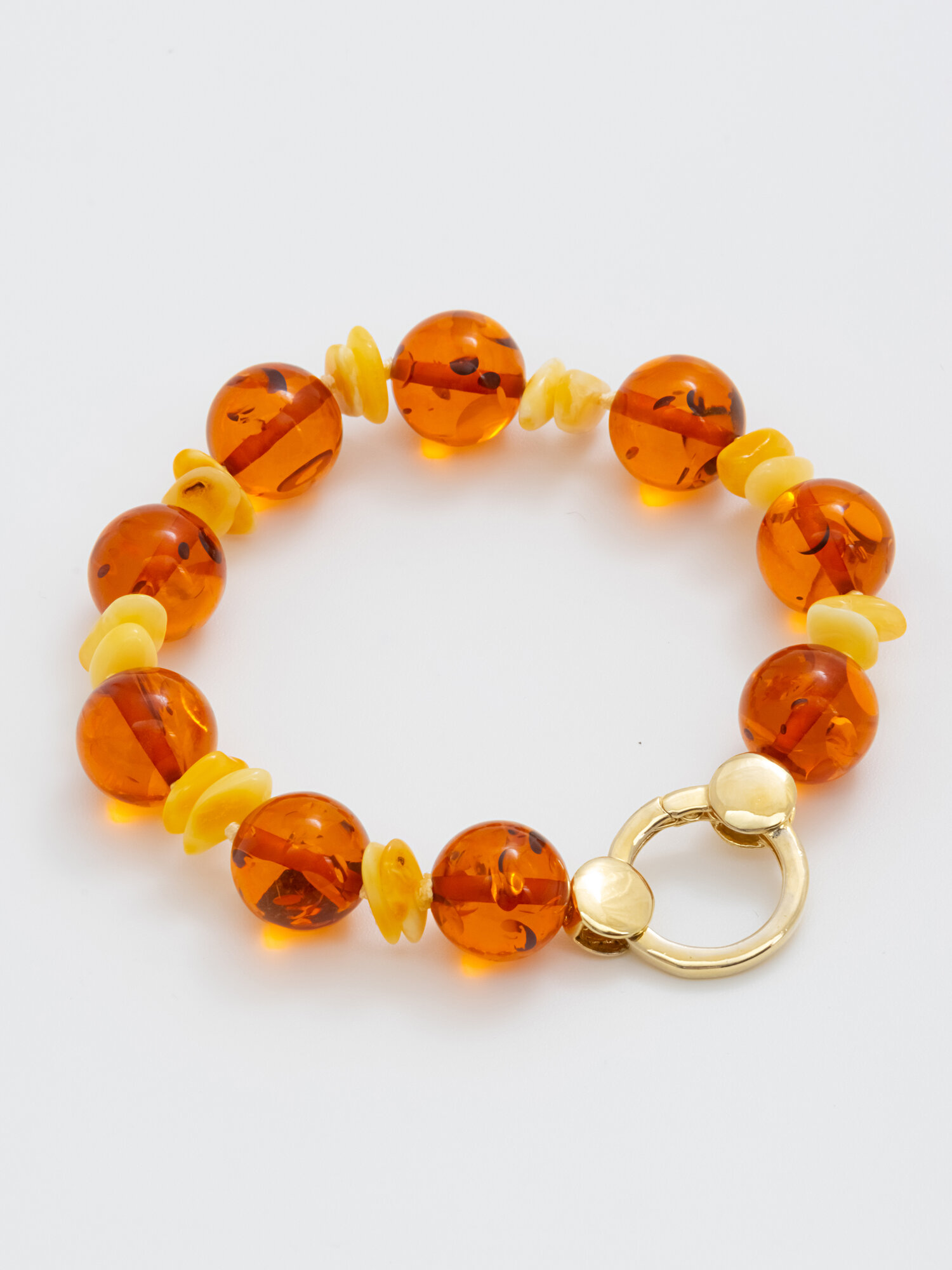 Браслет, янтарь
