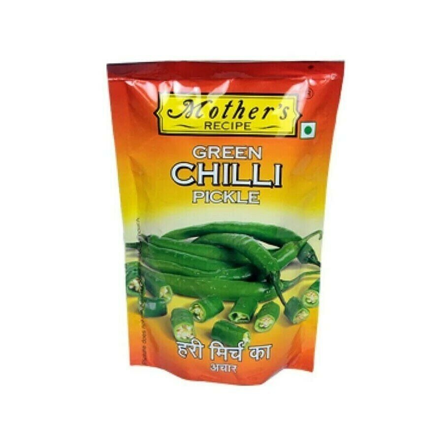 Пикули зеленый перец Green Chilli Pickle Mother's Recipe 200г