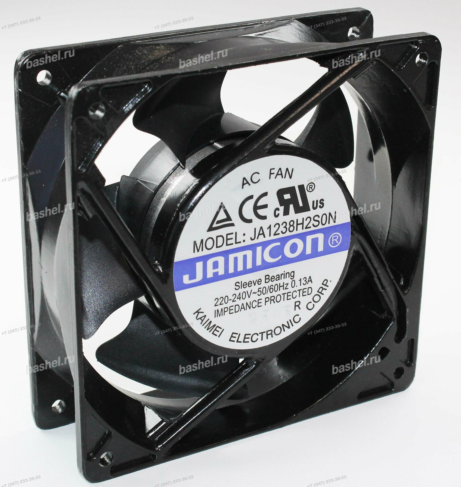 120х120х38мм, JA1238H2S, Вентилятор AC, JAMICON, 220VAC, 0.13A