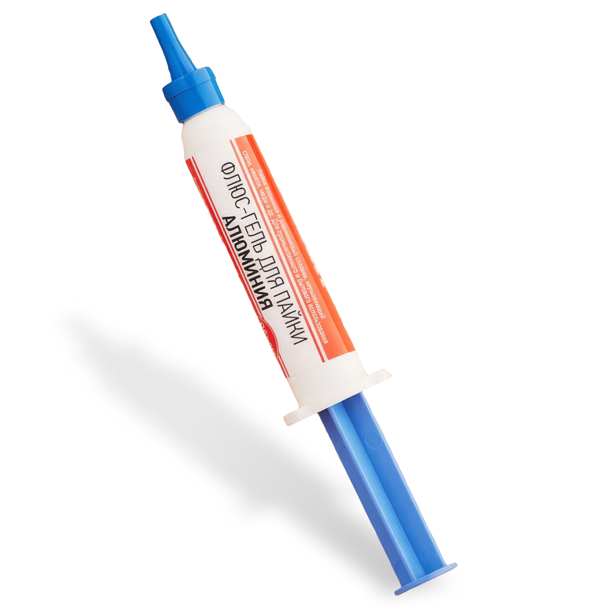 Флюс-гель для пайки алюминия, шприц 12 мл REXANT