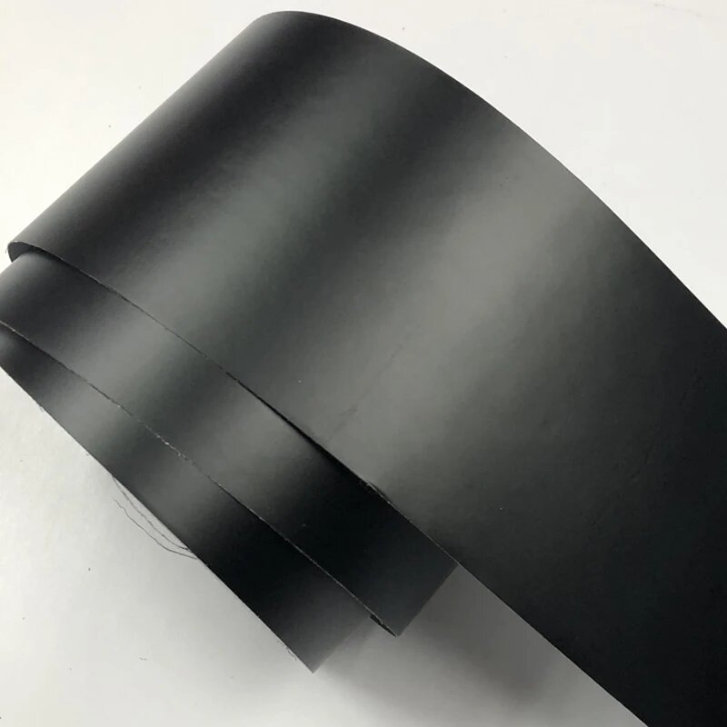 Черная матовая виниловая пленка, 15 см х 200 см/300 см/500 см, с эффектом реалистичной краски, рулон с выпуском воздуха, матовая наклейка для автомобиля Matt black, 15CM X 200CM