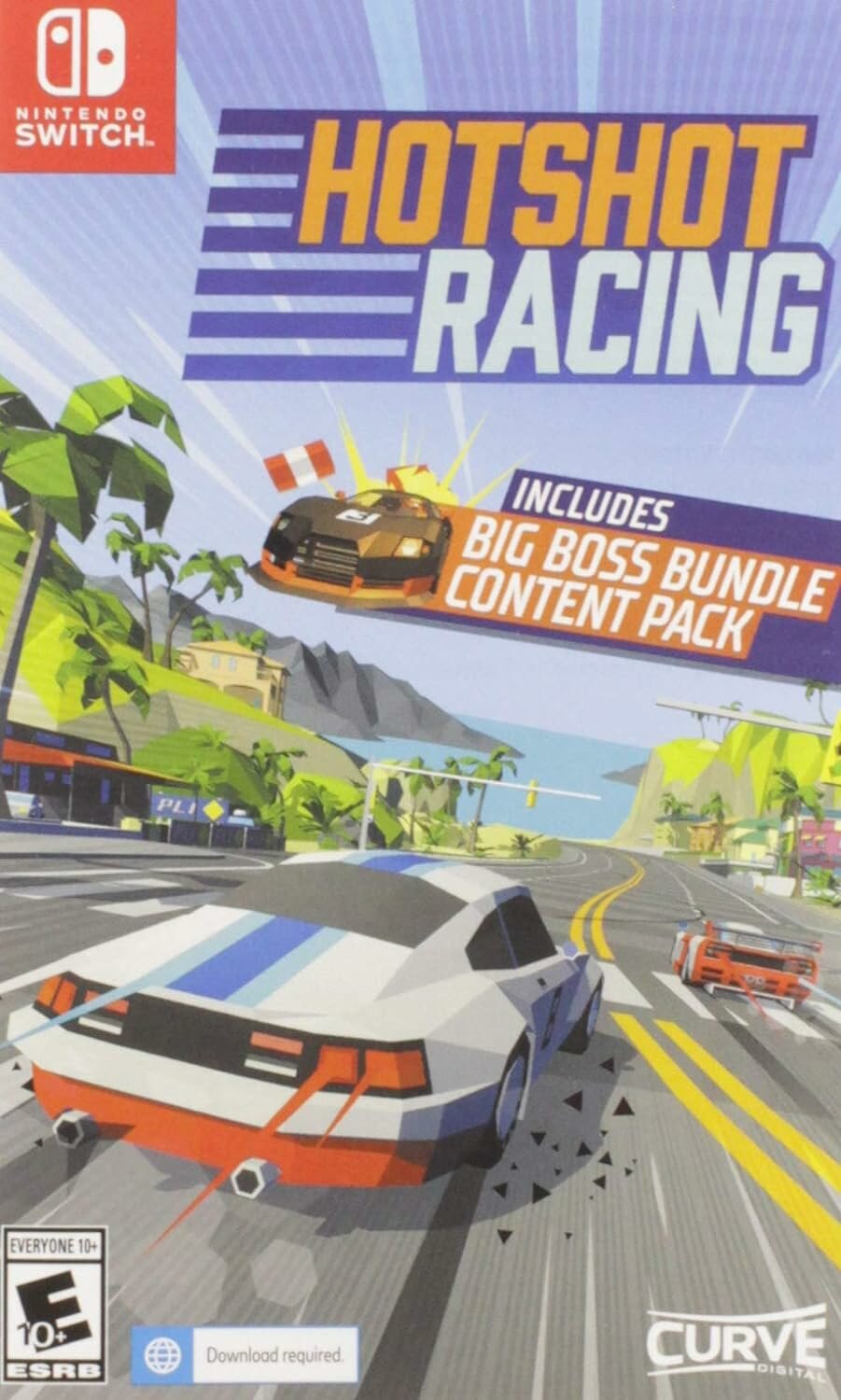 Hotshot Racing код загрузки Nintendo Switch (русская версия)