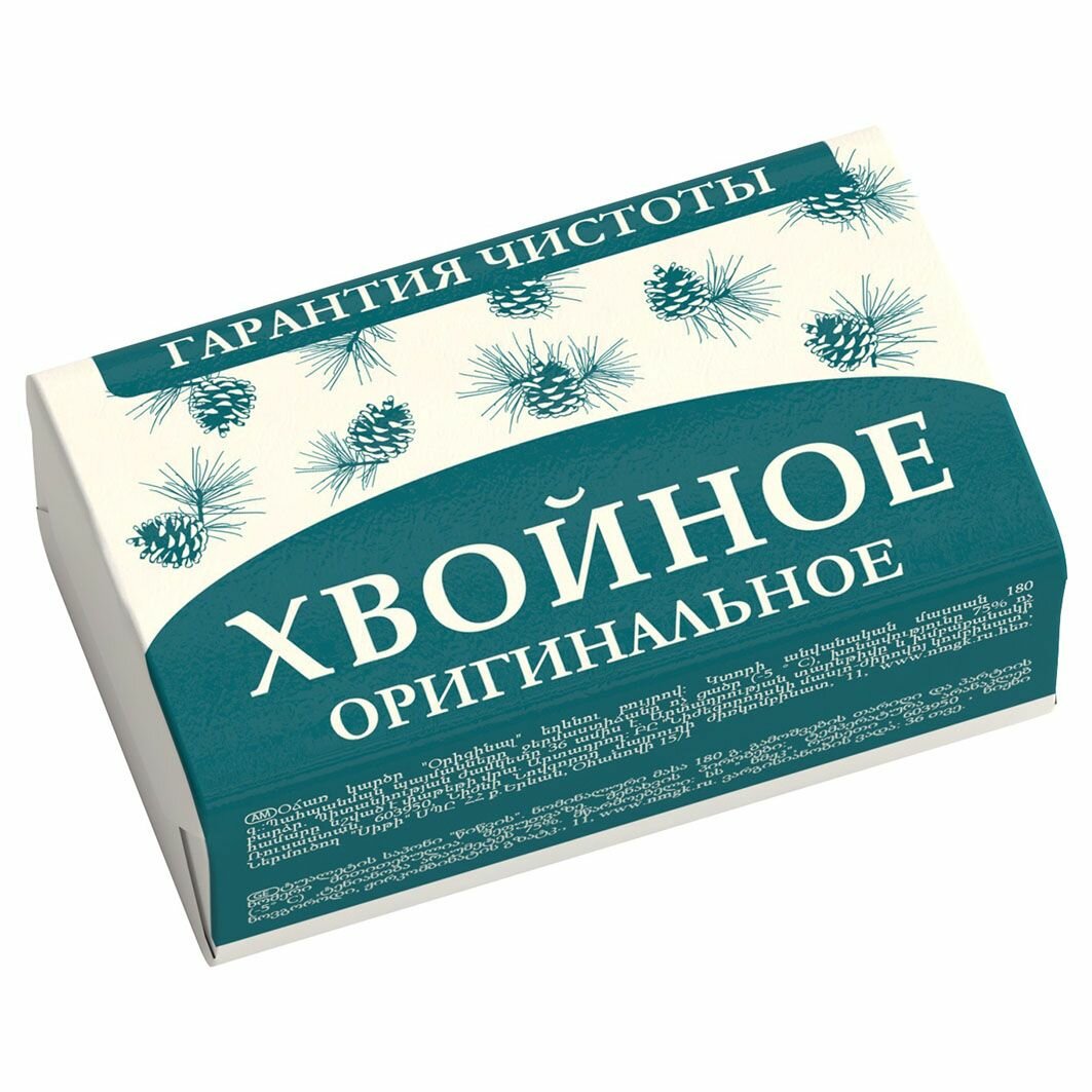 Мыло туалетное Хвойное Оригинальное 180г 6шт