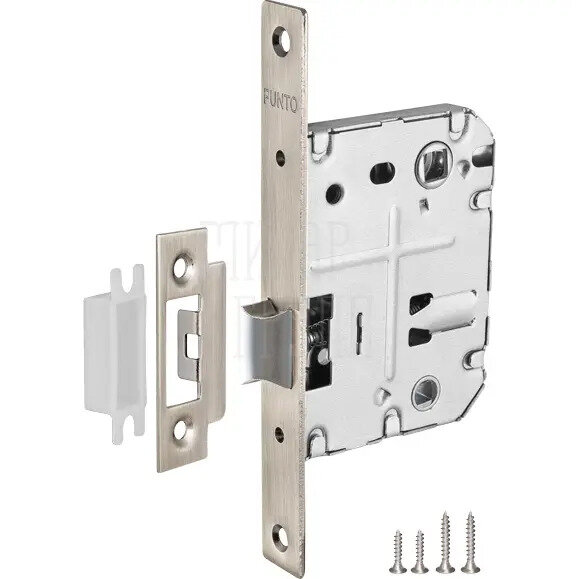 Защелка врезная Punto (Пунто) L72-50 матовый никель