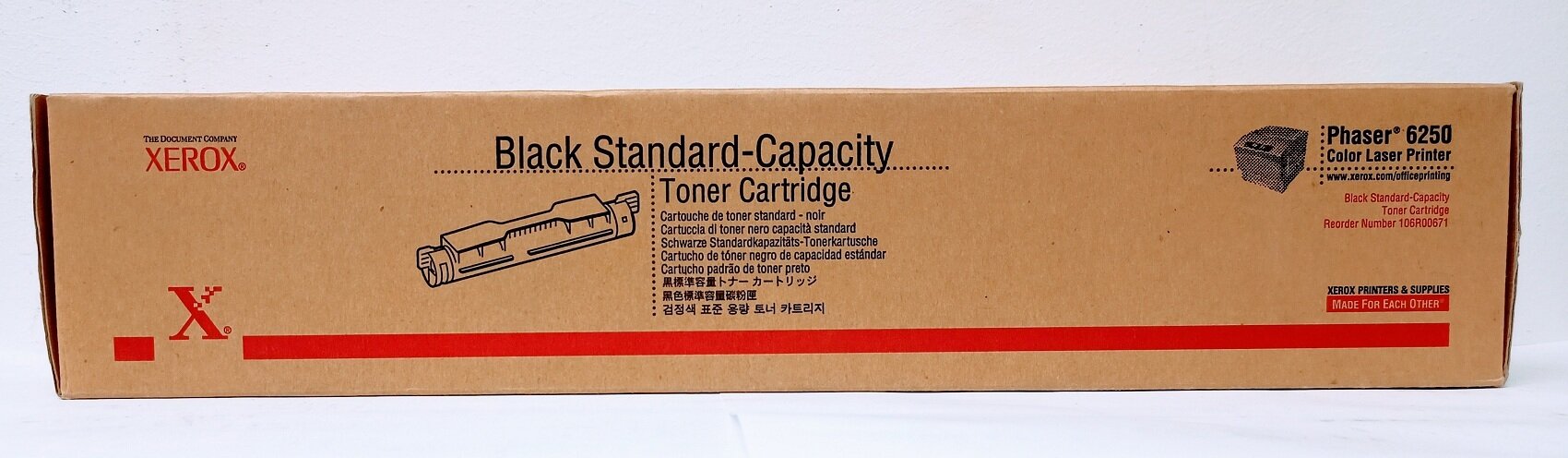 Тонер картридж Xerox 106R00671 для лазерного принтера Xerox Phaser 6250
