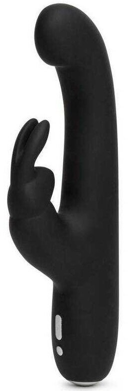 Вибратор Lovehoney Slimline G-Spot черный силикон длина 24 см диаметр 4 см с вибрацией