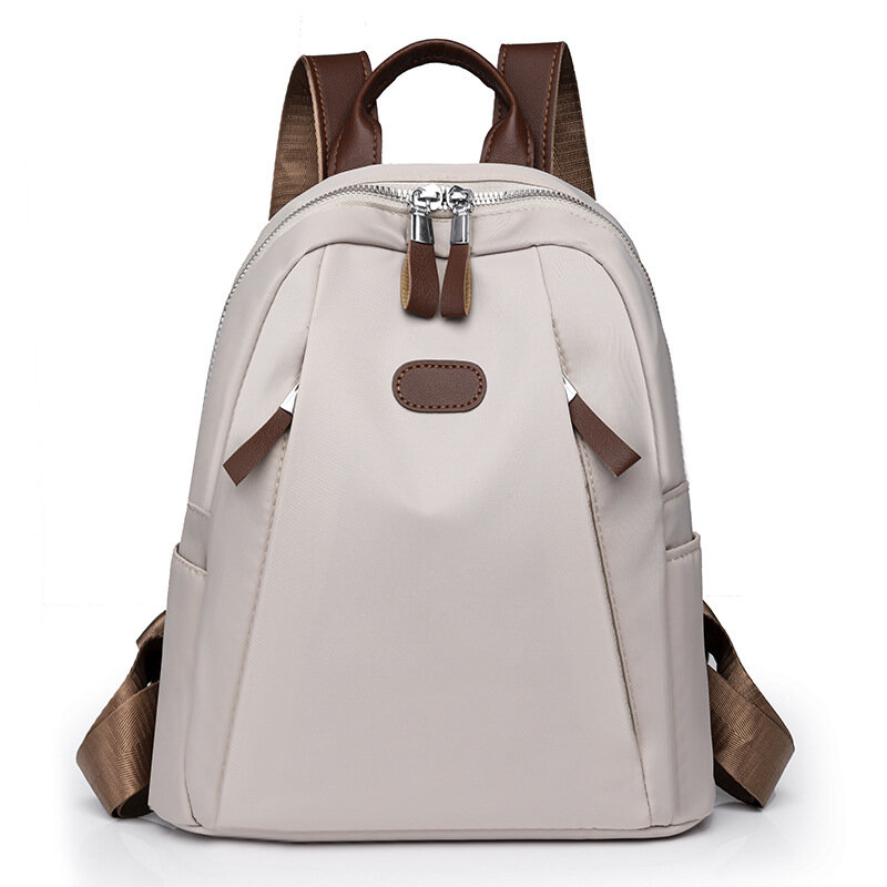 Рюкзак женский, новинка 2025 года, летний, большой вместительности, женский рюкзак из ткани Оксфорд, легкая школьная сумка для студентов, водоотталкивающий