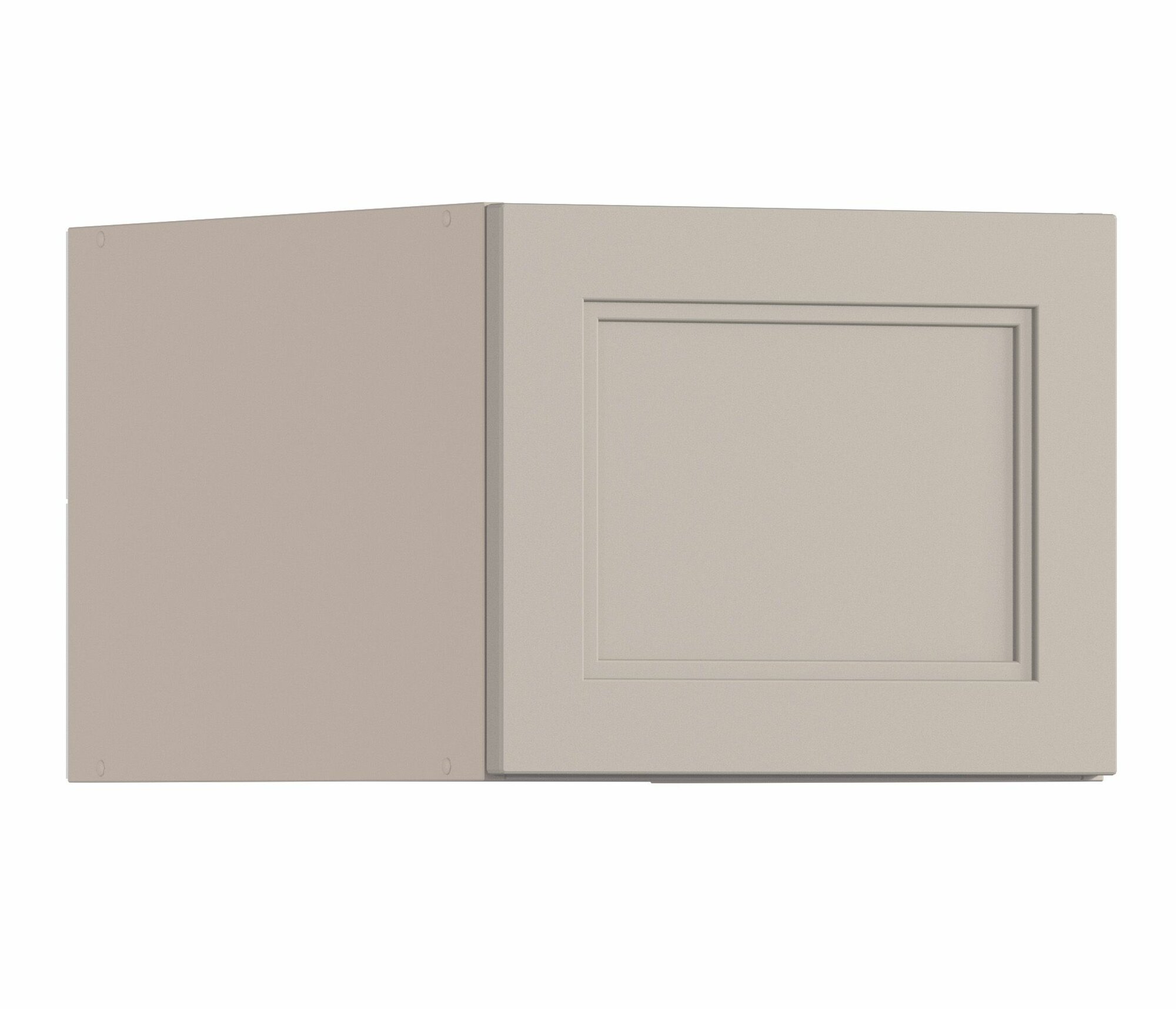 Кухонный модуль навесной шкаф столплит Регина РПГ-245 горизонтальный, ЛДСП, Песочный/МДФ MODERN Кашемир, 45х56х36 см