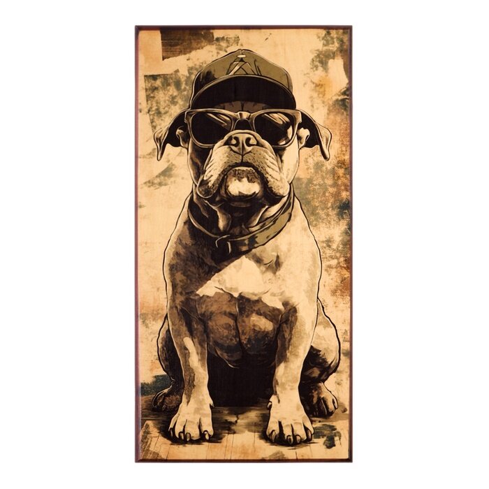 Нарды деревянные большие с шашками, настольная игра "Пёс", 60 х 60 см, 10710197