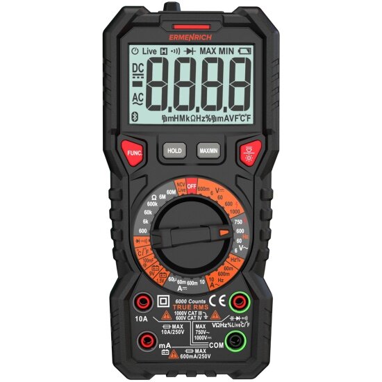 Мультиметр цифровой Ermenrich Zing TC21