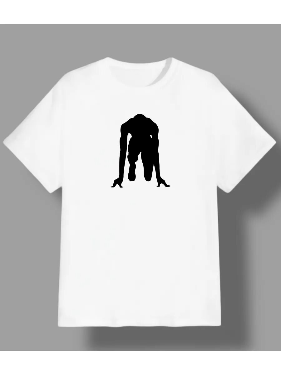 Футболка силуэт легкая атлетика