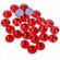 Стразы Hot Fix Nailsworld SS3, SS4, SS8, SS12, SS34 Красный, ss8 1440pcs, Light ...
