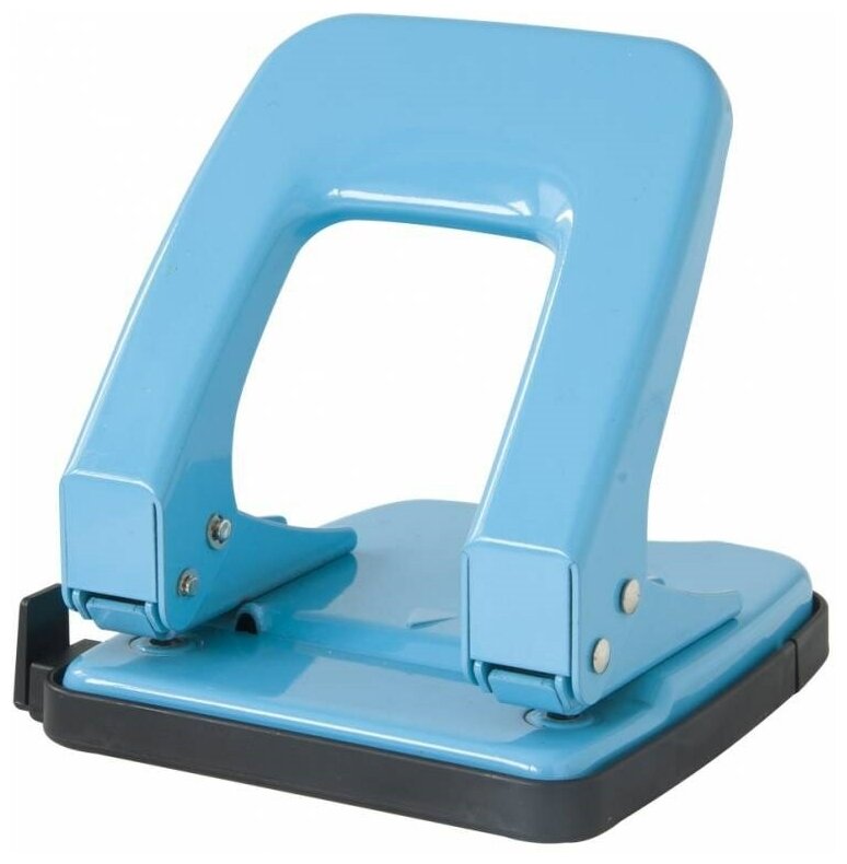 Дырокол Дырокол Deli E0138 макс:35лист. металл ассорти отв:2 с линейкой