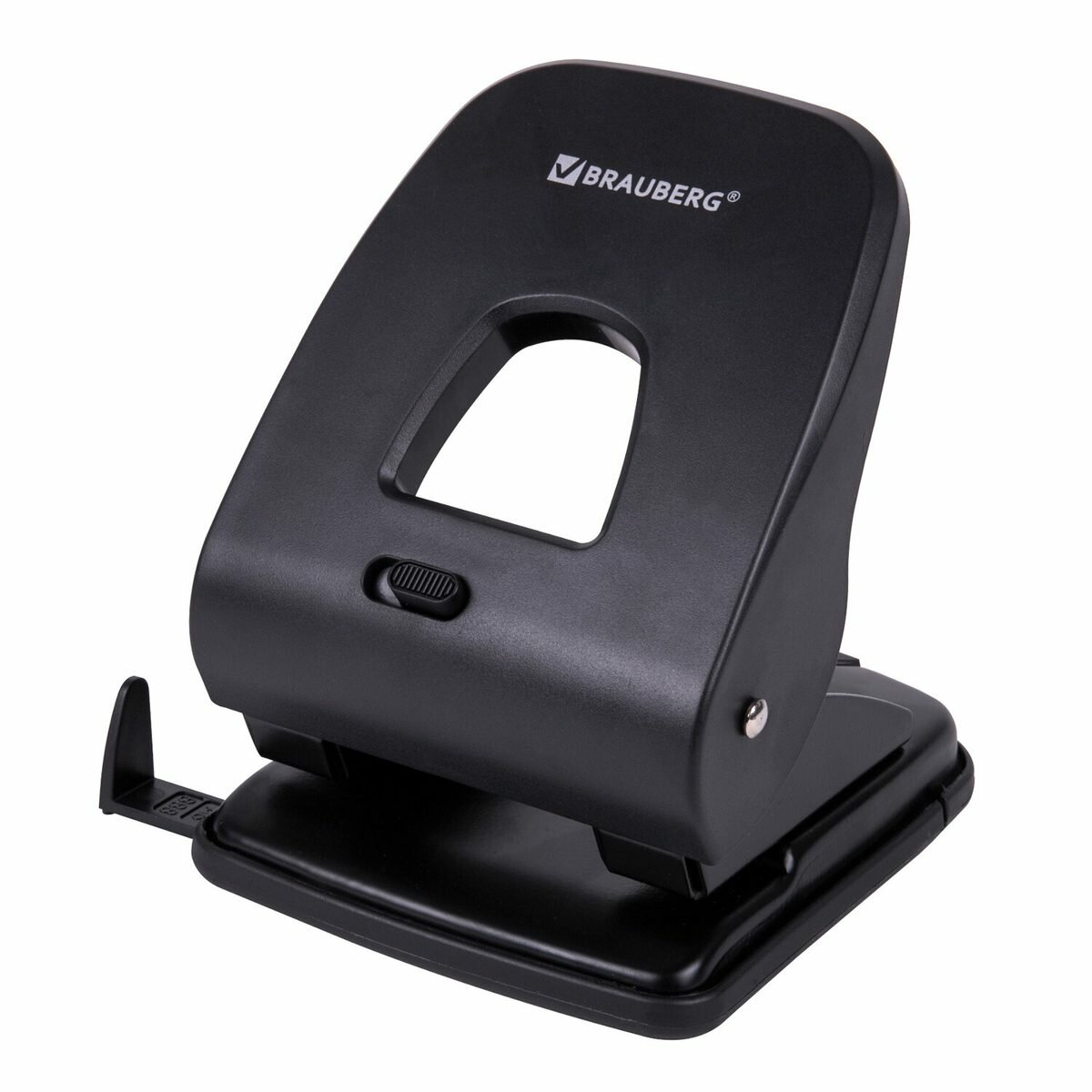 Дырокол Brauberg SX-40, до 40 листов, черный (229695)