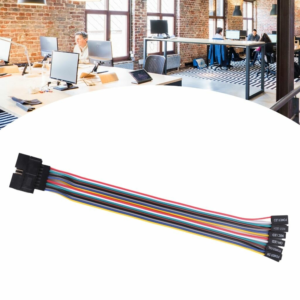 Кабель адаптера переключения питания 8Pin для передней панели материнской платы ПК