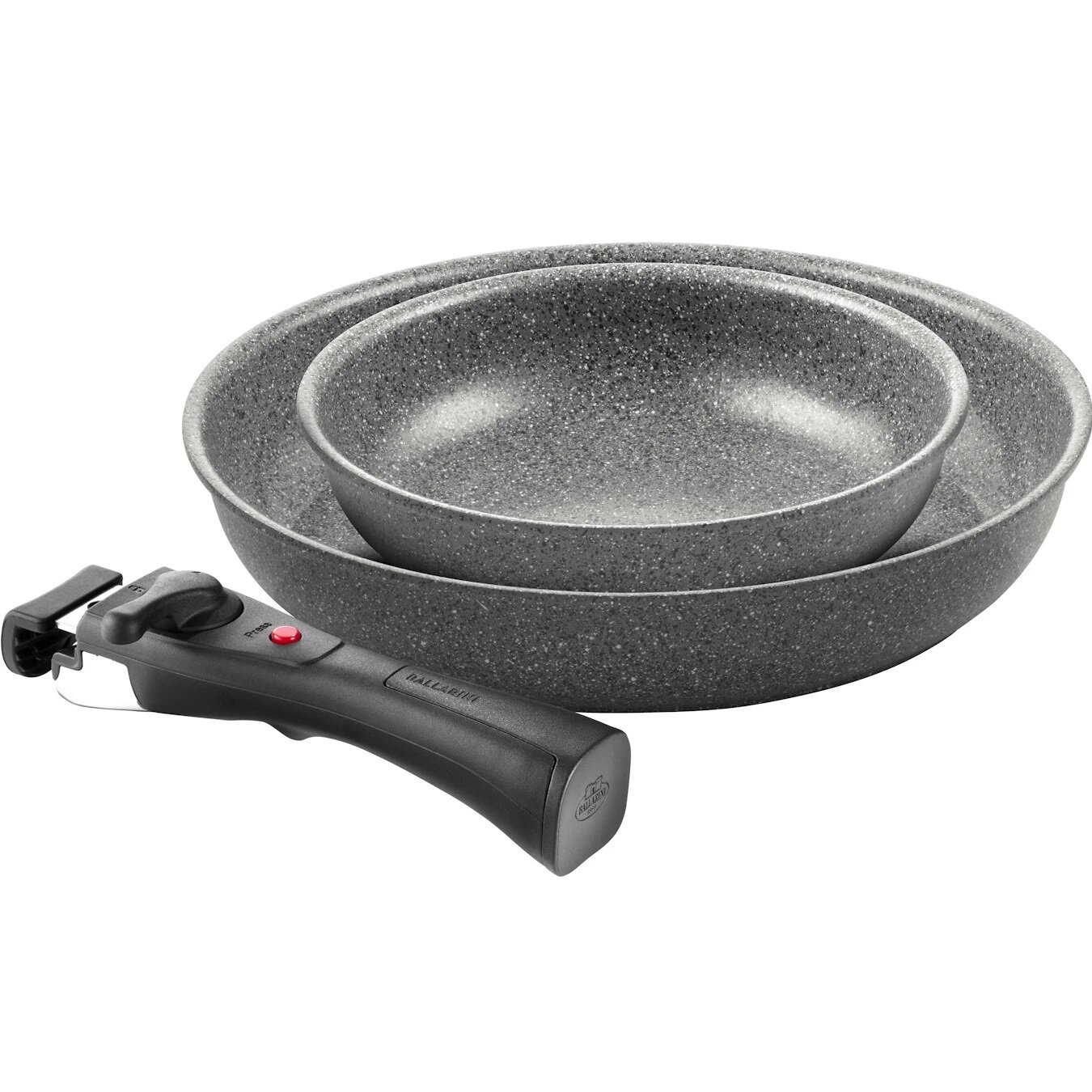 Набор сковород Ballarini Torre 20 см и 28 см c антипригарным покрытием и 1 съемной ручкой