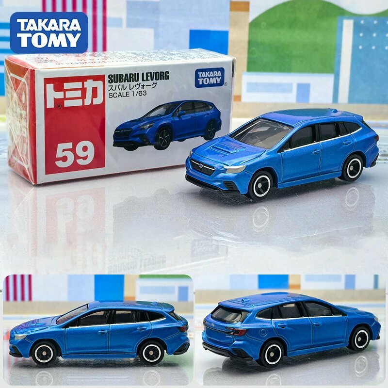 Томи Subaru Levorg, синий, 1:63