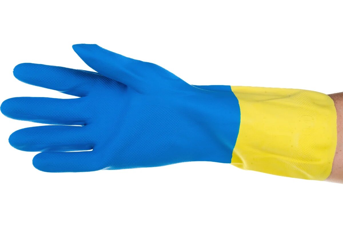 ULTIMA COLOR GUARD Перчатки латекс/неопрен ULT170р.8/M, размер M, универсальные