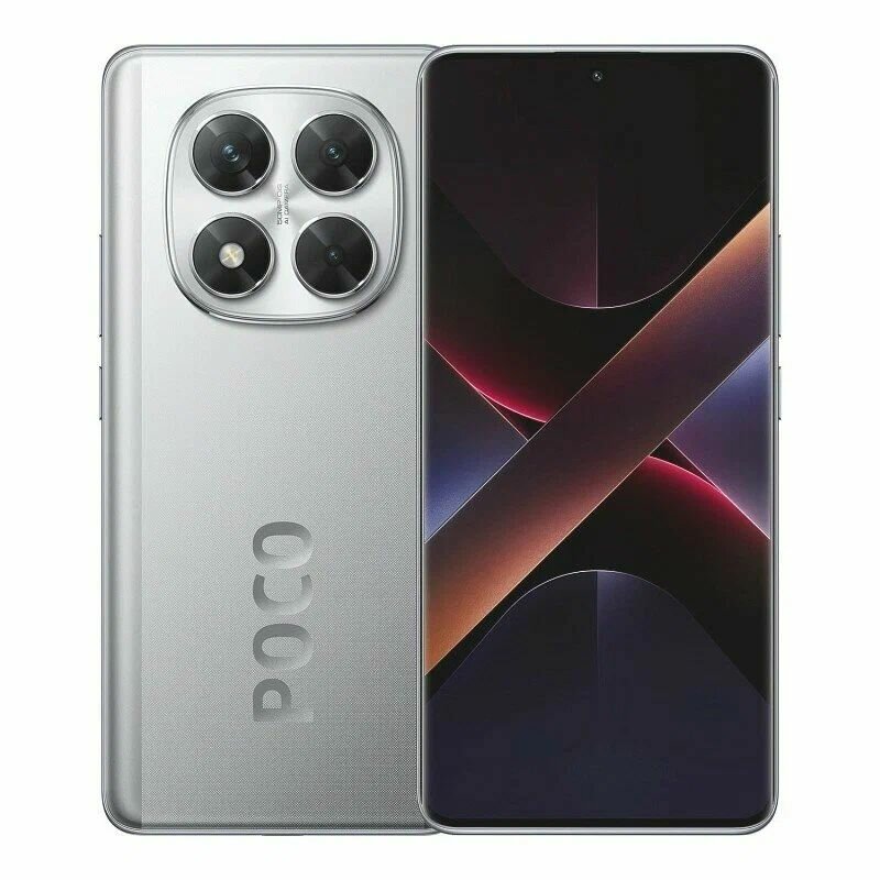 Смартфон Xiaomi POCO X7, 12/512 ГБ, цвет Silver, (серебристый), 6,67"