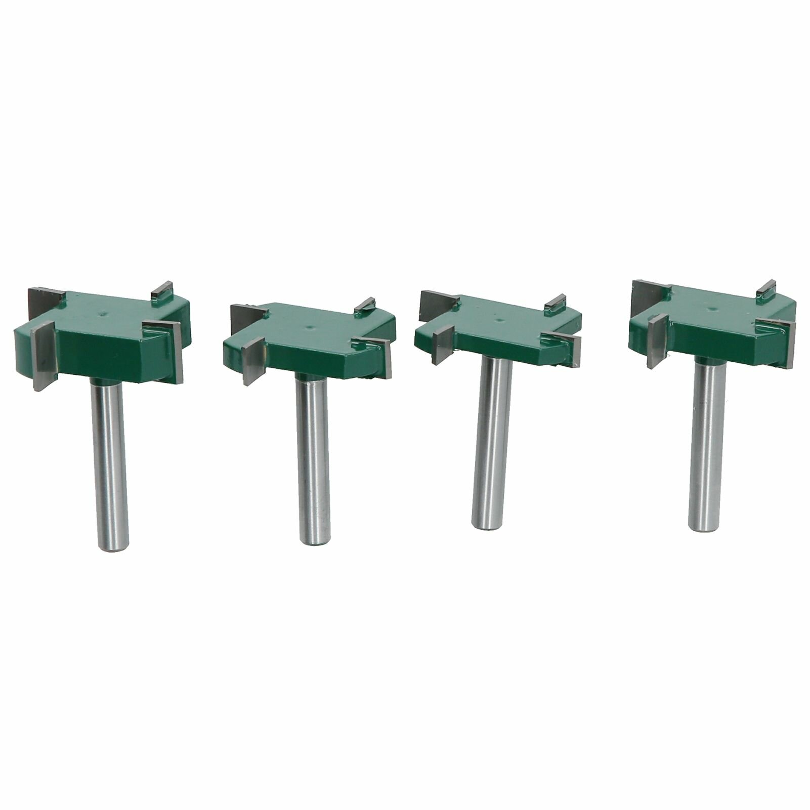 4 фрезы T-Slot 1/4" для деревообработки