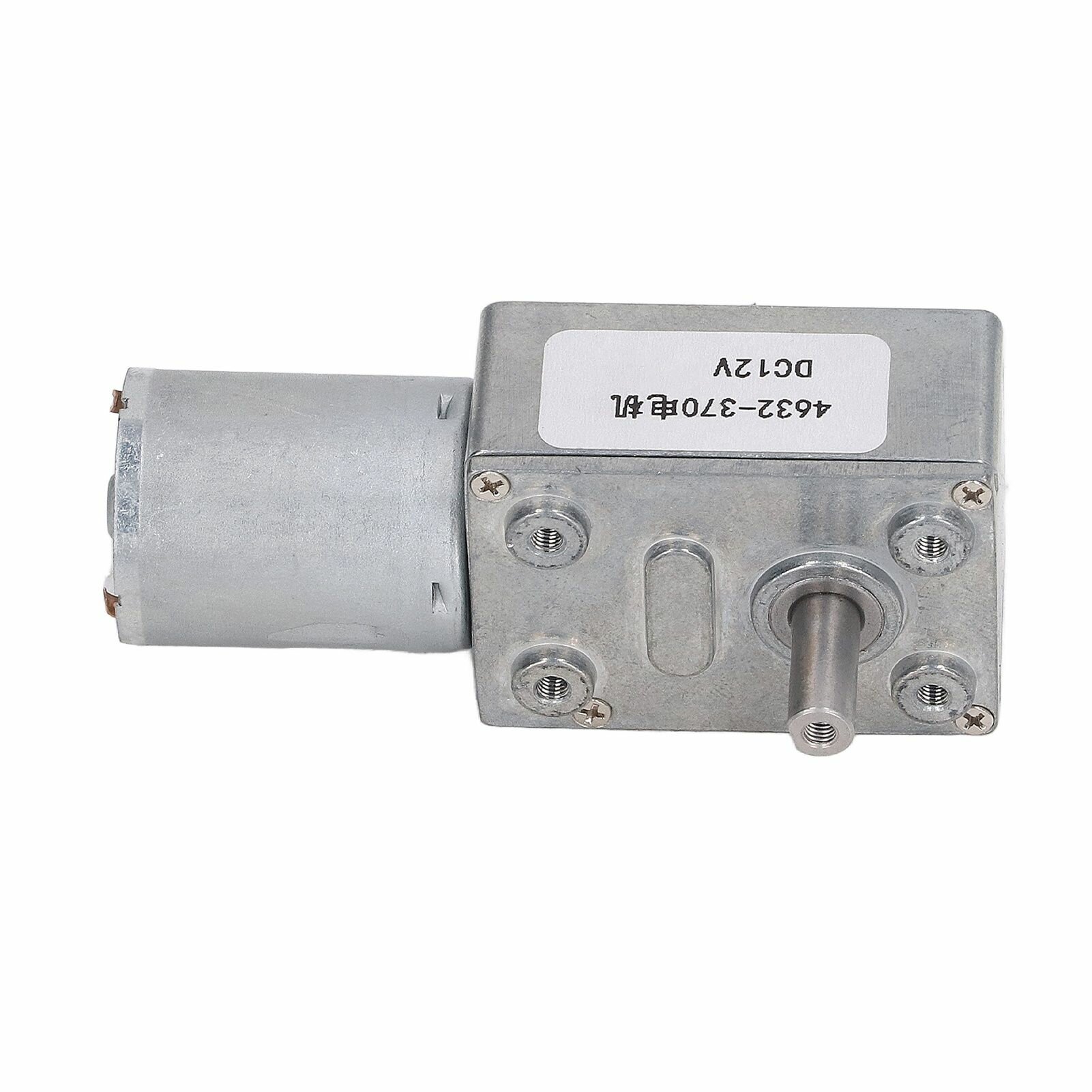 Мотор с понижением скорости, самоблокирующийся, износостойкий, червячный мотор-редуктор 4632 370 для принтера, 12 В постоянного тока, 1 об/мин