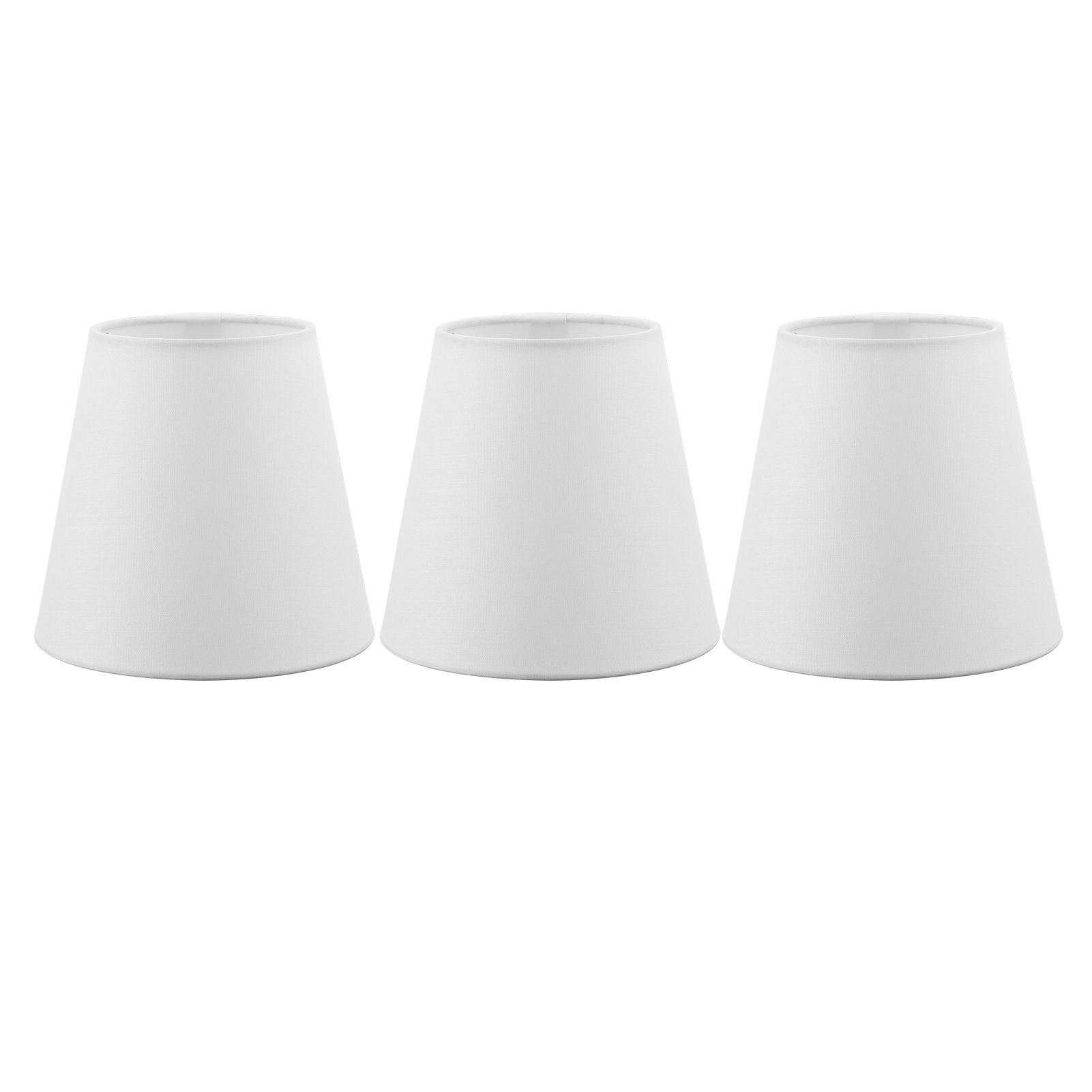3 шт, современный европейский стиль, тканевый абажур E14, абажур с зажимом для свечной люстры