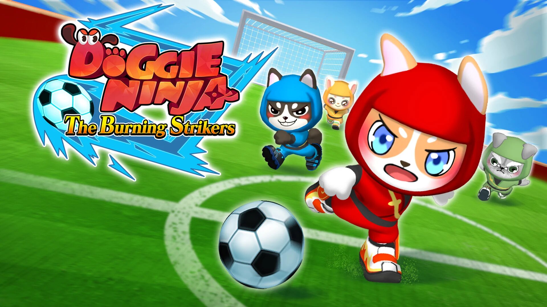 Игра Doggie Ninja The Burning Strikers для Nintendo Switch - Цифровая версия, США