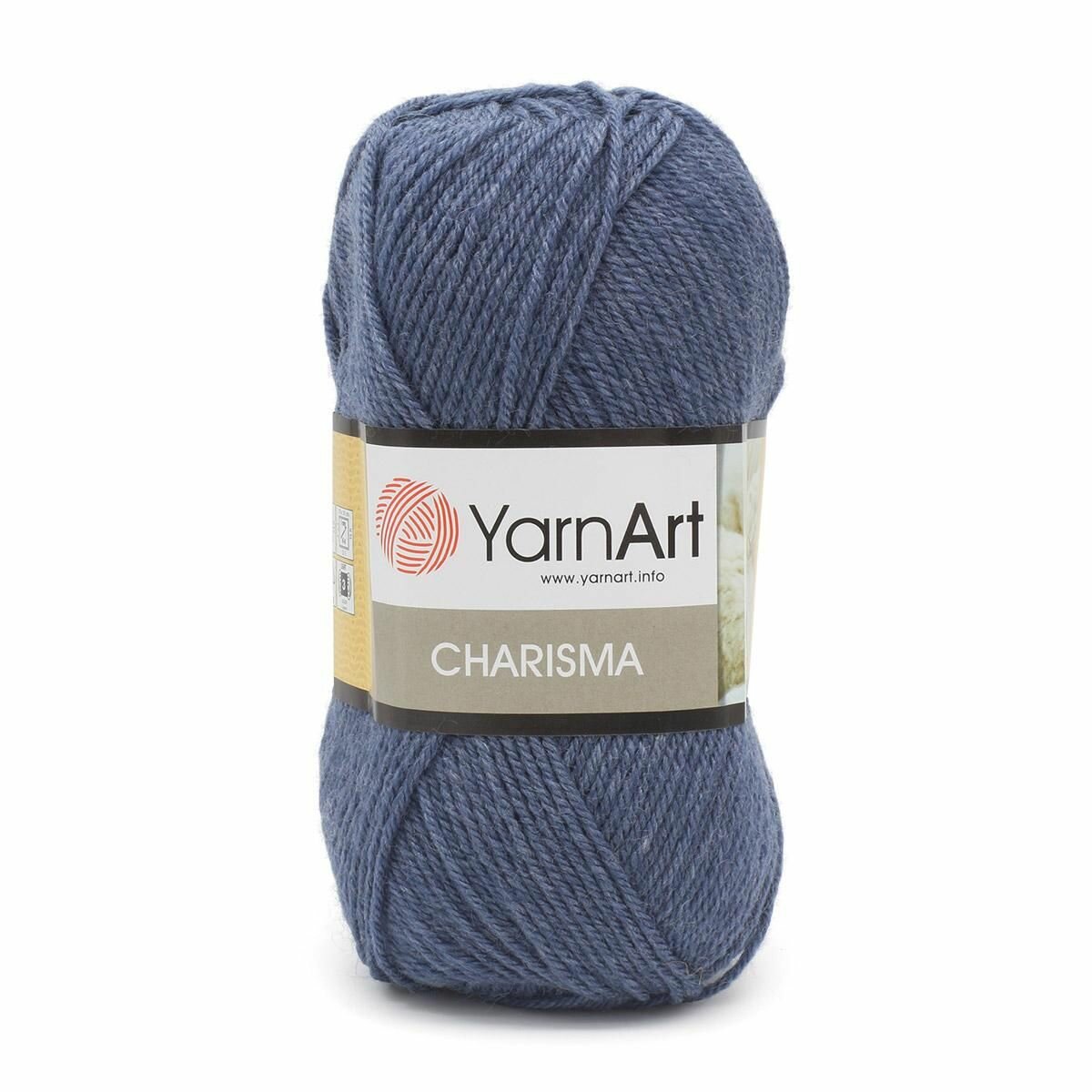 Пряжа YarnArt "Charisma", 100 гр, 200 м, 75% шерсть, 25% акрил, 3864 серо-голубой, 5 шт