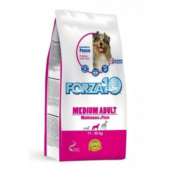 Forza10 Dog Maintenance Adult Medium сухой корм для взрослых собак средних пород с рыбой - 2 кг