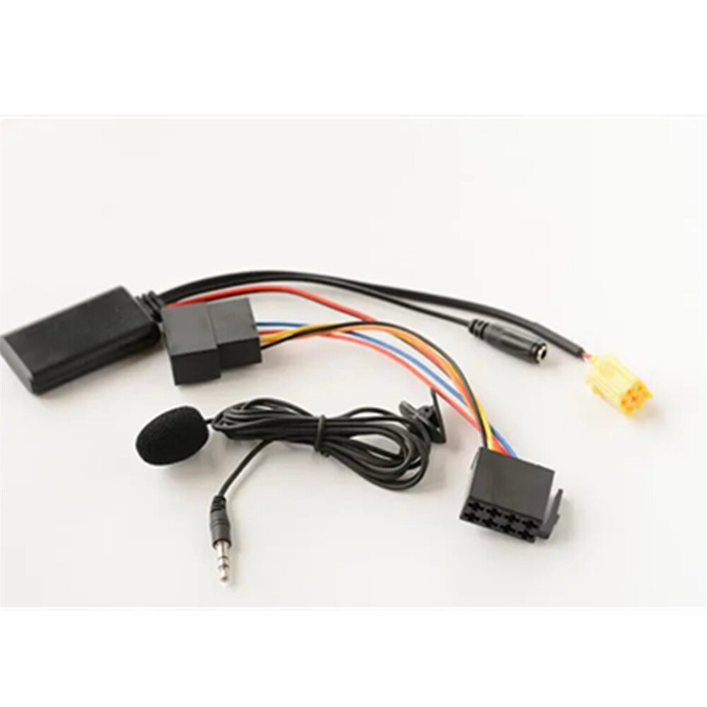 6-контактный адаптер bluetooth 5.0 aux с микрофоном для alfa romeo 159 fiat grande punto