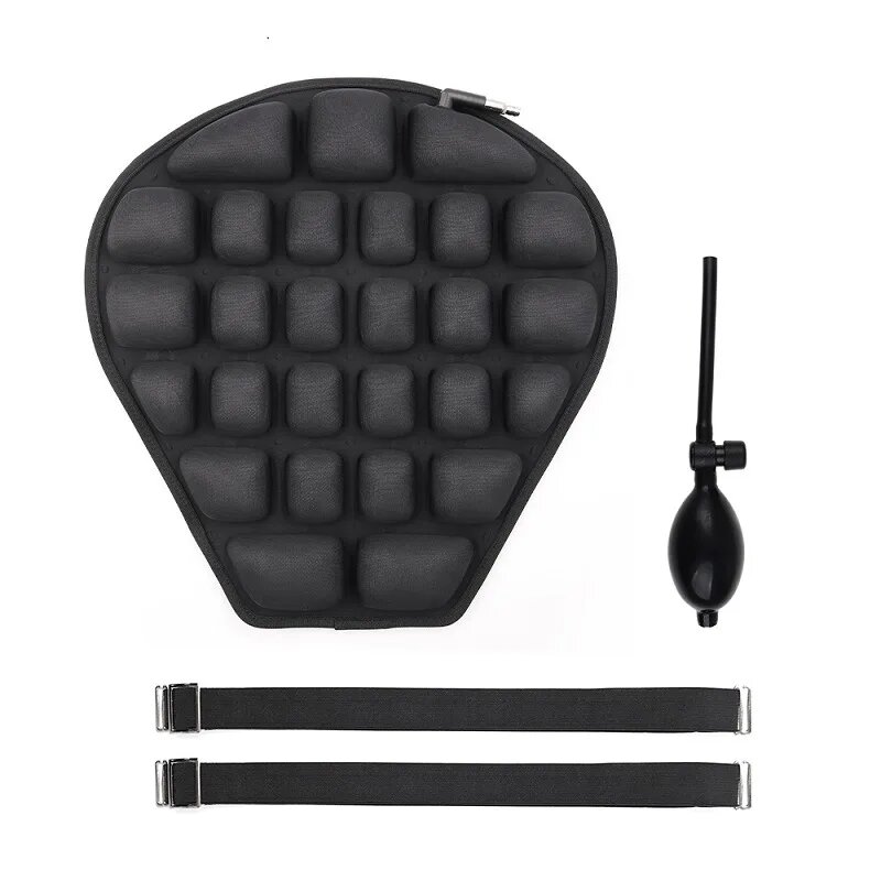 Универсальная надувная подушка на сиденье мотоцикла для снижения давления