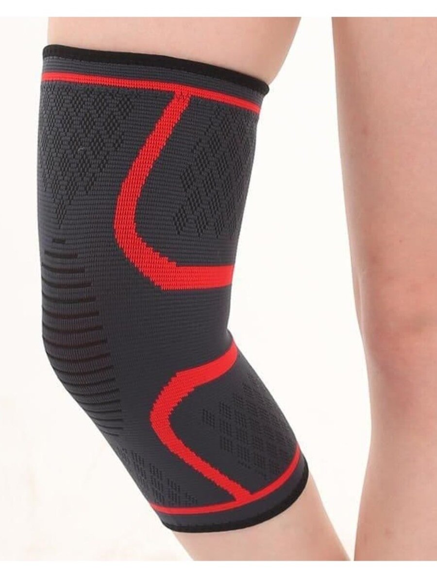 Наколенник GYM TEAM для спорта и фитнеса ортез коленного сустава коленный бандаж компрессионный