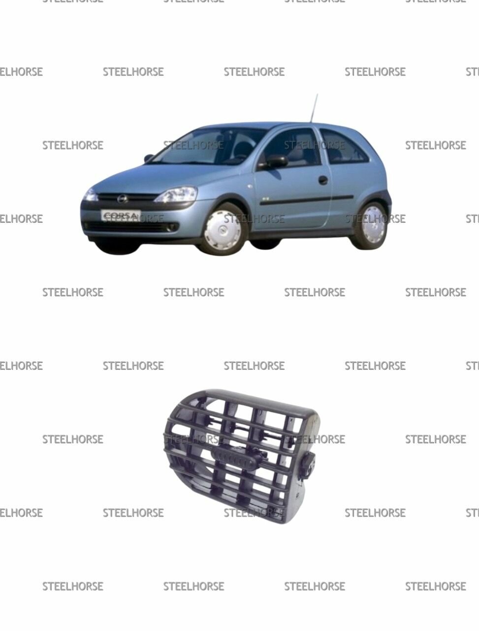Дефлектор в торпедо левый или правый Opel Corsa C (20002007) ; Combo C (20022012) ; Tigra B (20042009);