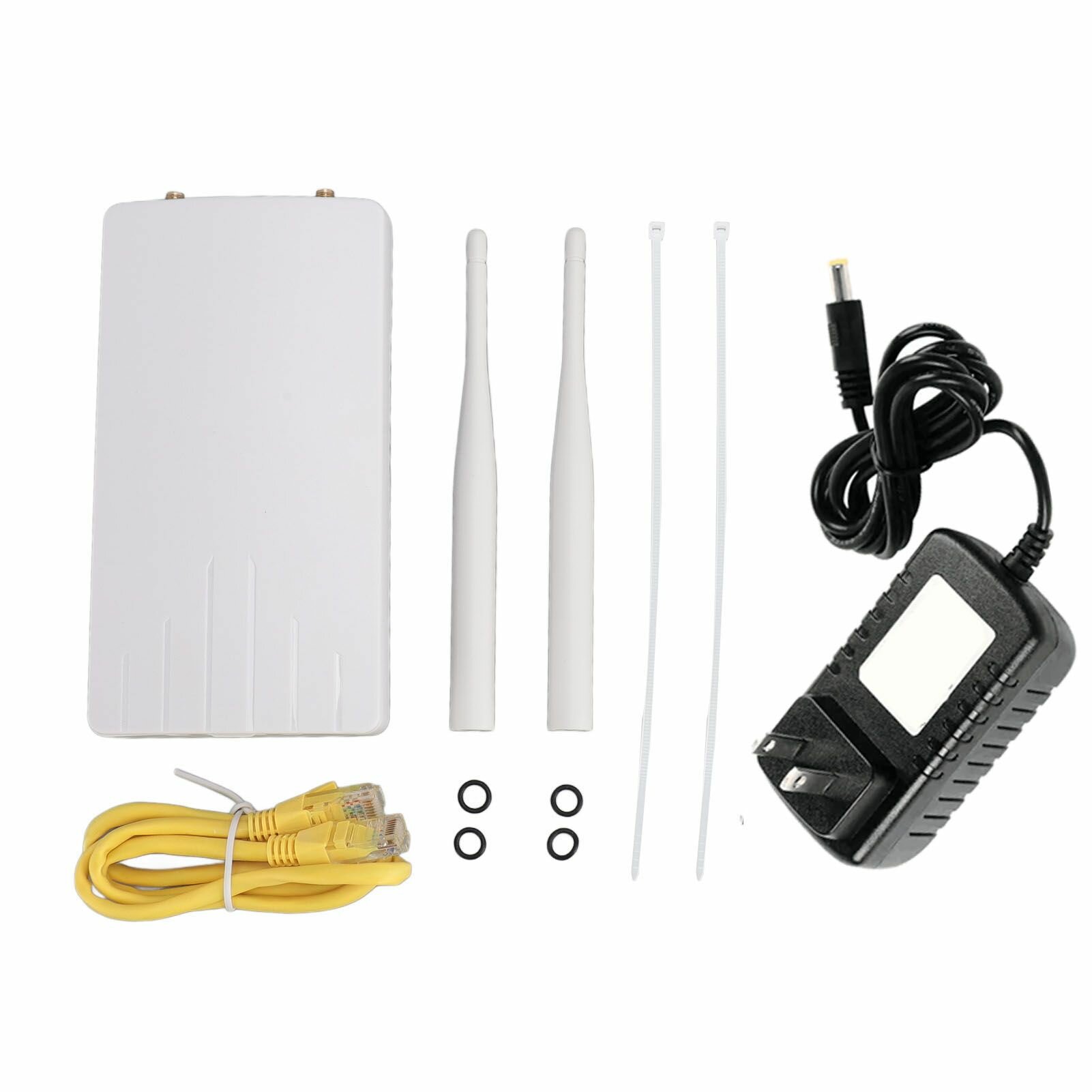 Открытый 4G LTE POE Wi-Fi-маршрутизатор со слотом для SIM-карты, 300 Мбит/с, разблокированный модем 4G LTE с 2 антеннами 5 дБи для европейской вилки 110-240 В, США