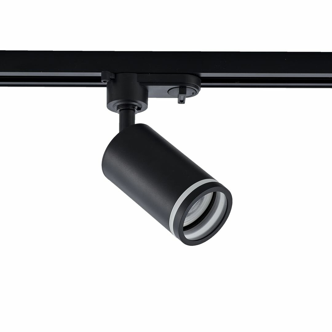 Трековый светильник Wertmark Technical Enif D56xH113 мм GU10(LED) цвет черный, арт. WTE. O12.607