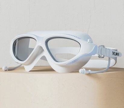 Очки для плавания мужские женские, с берушами для бассейна плавательные Hubo Sport