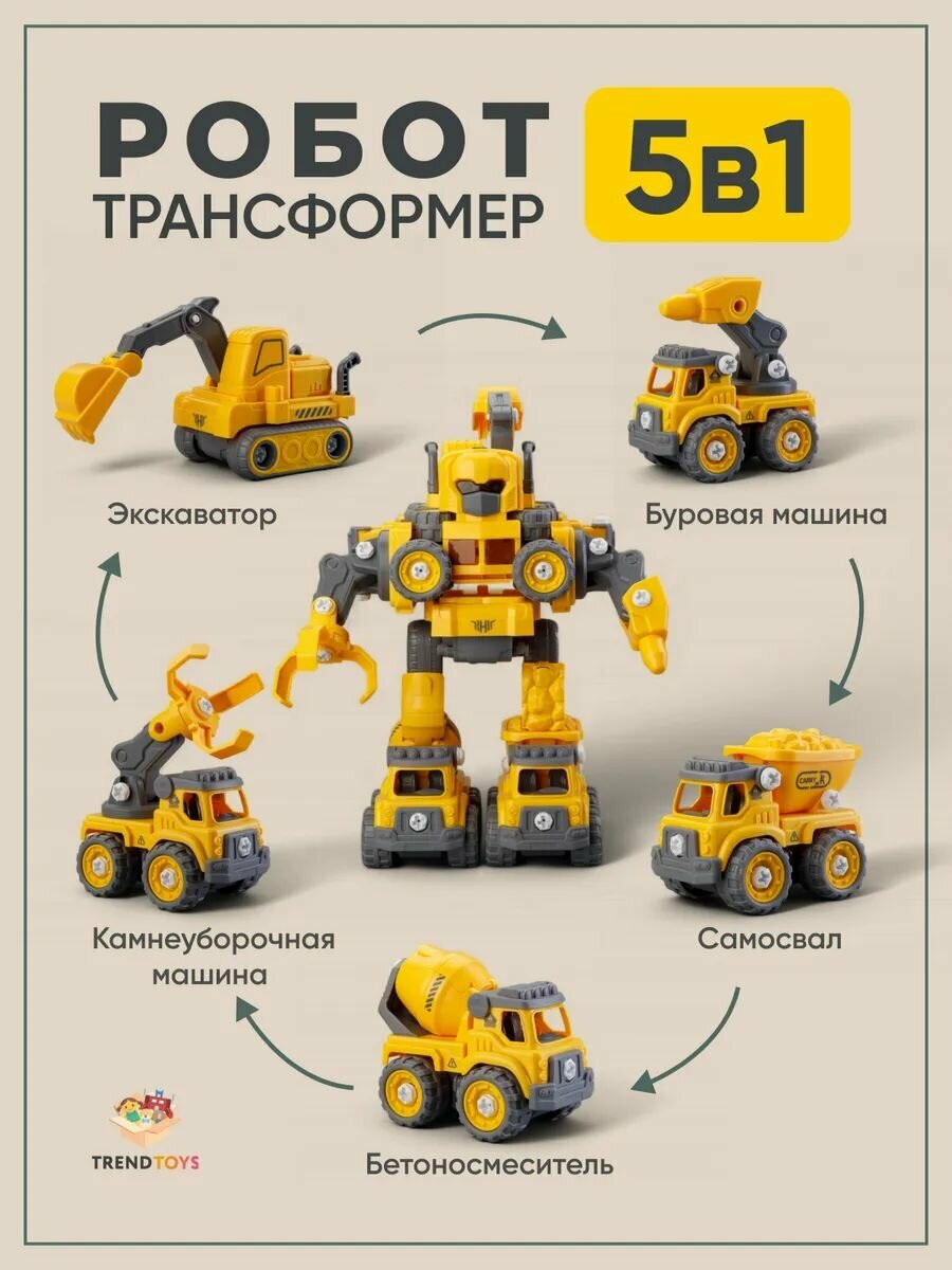 Детская игрушка-робот-деформатор — фото 1