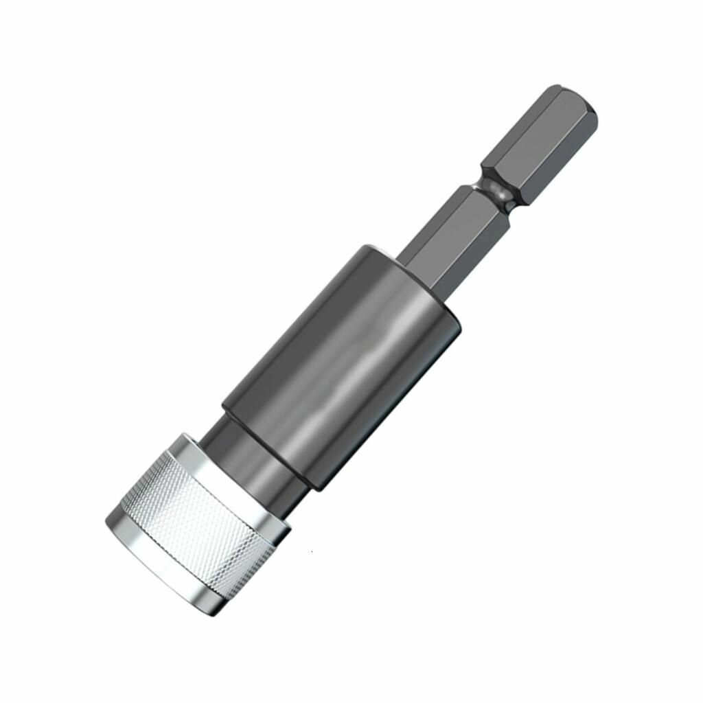 Удобный удлинитель для бит из хромистой стали 1/4 дюйма, совместимый с различными системами инструментов, Быстросъемный самосъёмник