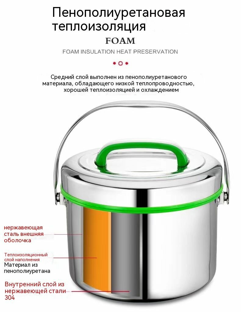 Термокастрюля 4 л л. — фото 1